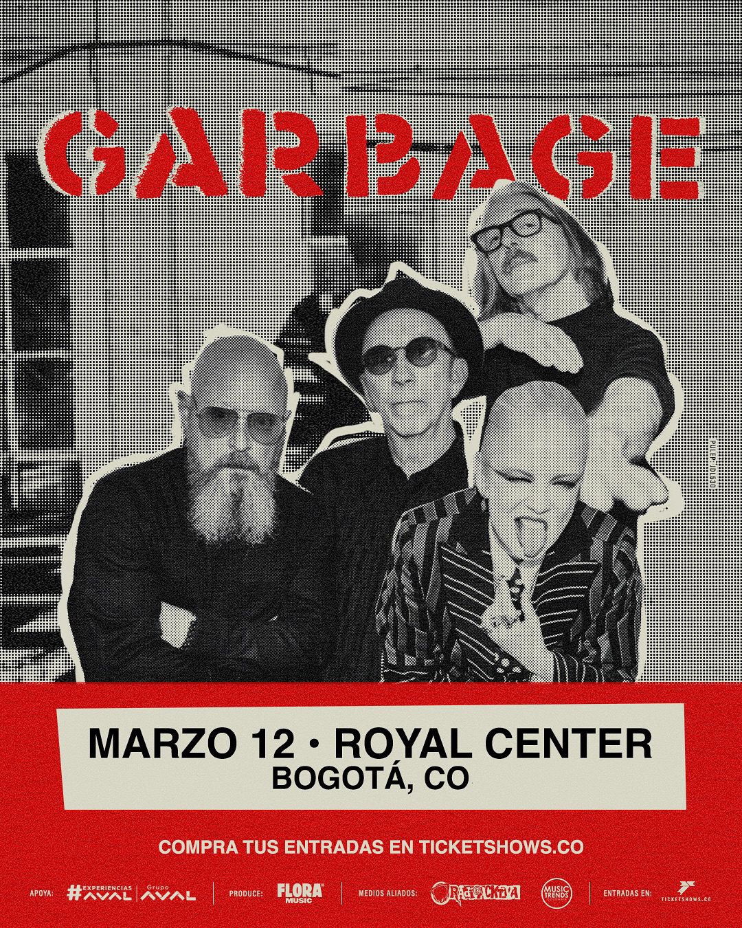 Garbage ofrecerá pronto un concierto en Bogotá - Autopista Rock